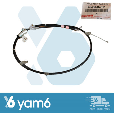 GENUINE TOYOTA CABLE ASSY, PARKING BRAKE, NO.3 46430-B4011, 46430B4011 ...