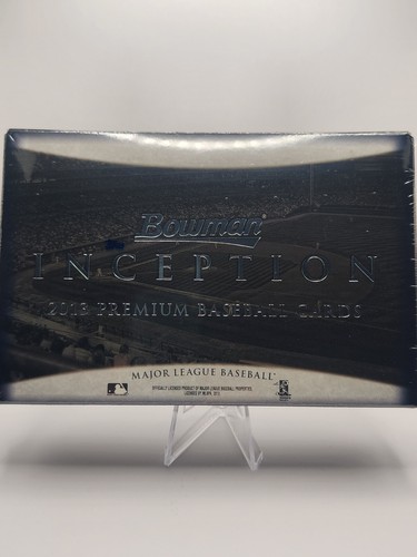 2013 Bowman Inception Baseball Hobby Box - Machado, Olson, Puig, Seager ...