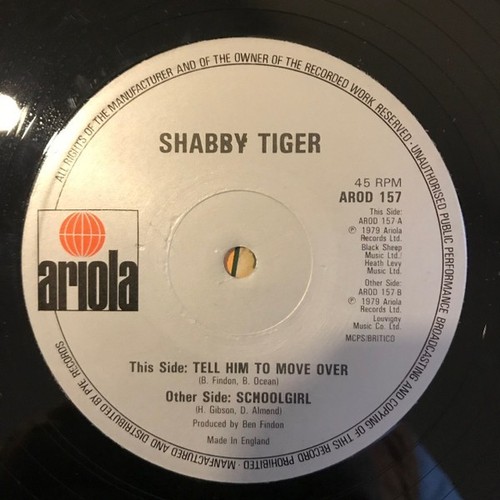 Shabby Tiger - Tell Him To Move Over, 12", (Vinyl) | eBay