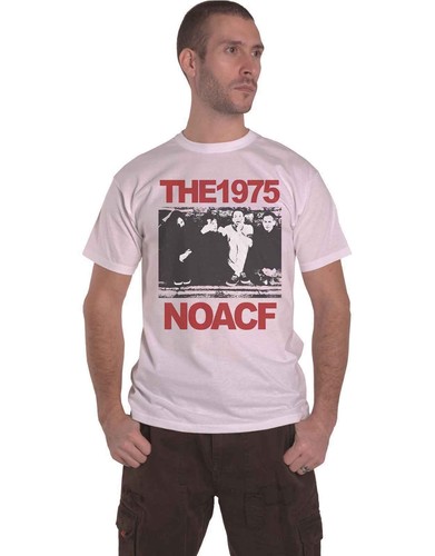 The 1975 T Shirt NOACF Band Logo new Official Mens White | eBay
