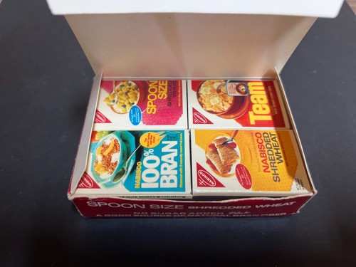 Vintage Nabisco Mini Cereal Box Matches Complete Box Set of 8 | eBay