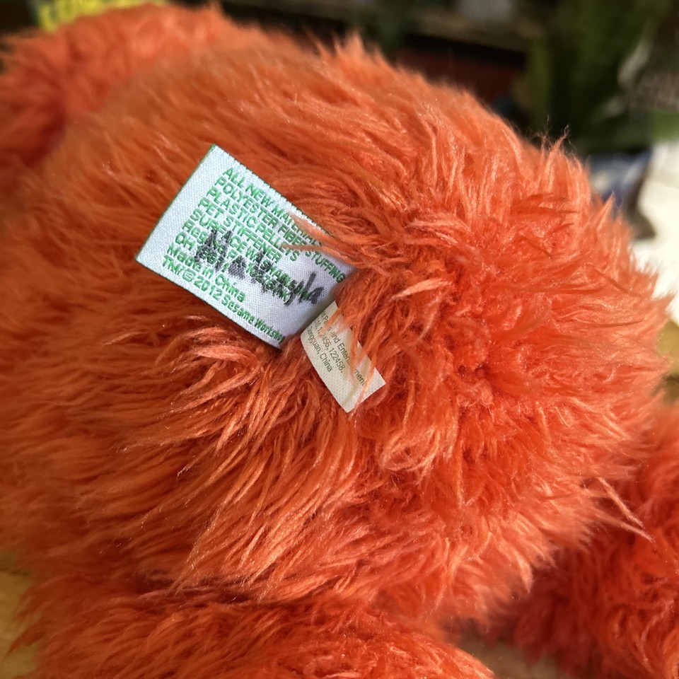 Sesame Street Place Stuffed Murray Monster Plush Seaworld Parks 17 ...