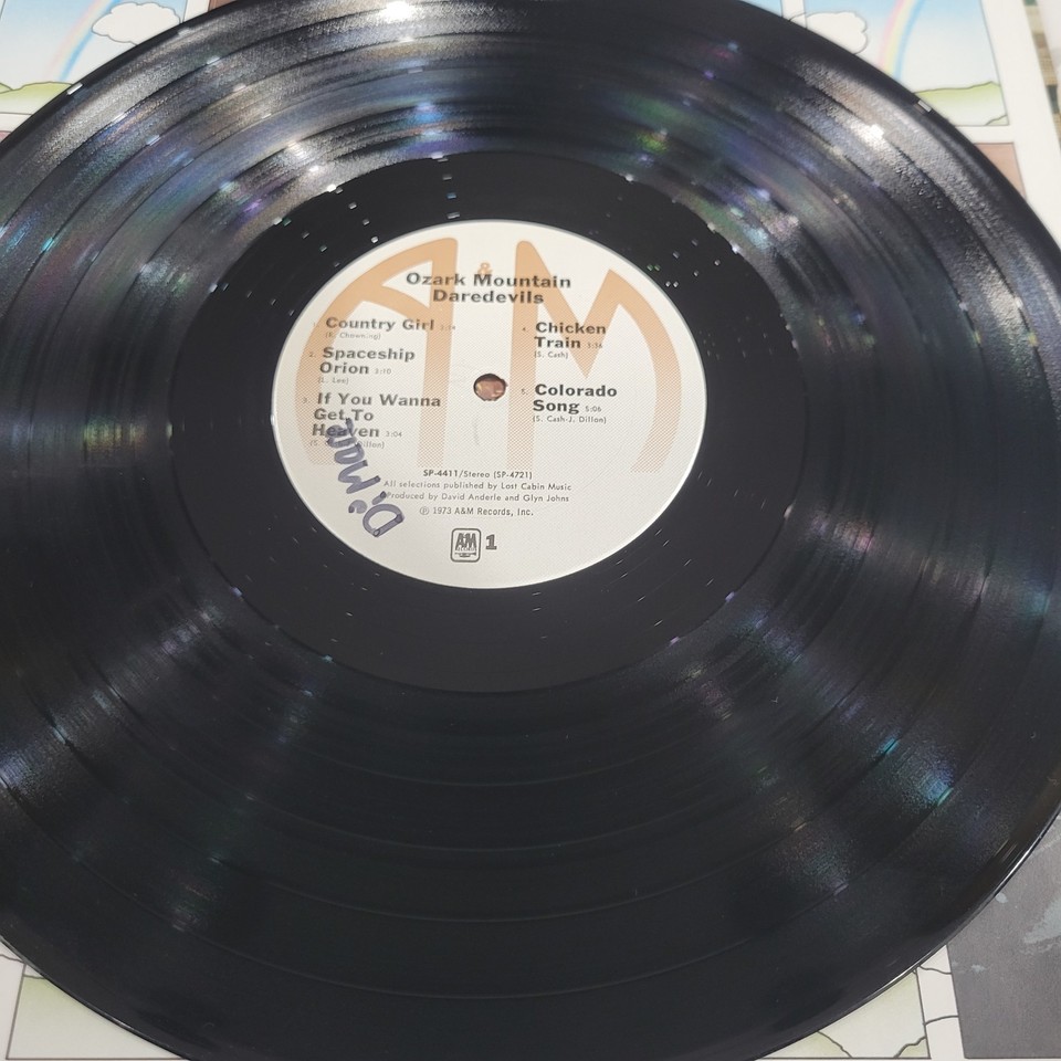 The Ozark Mountain Daredevils - Self Titled Debut Vinyl LP - 1973 - A&M ...