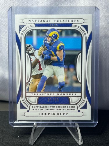 2024 National Treasures Cooper Kupp Treasured Moments 1/99 Triple Crown ...