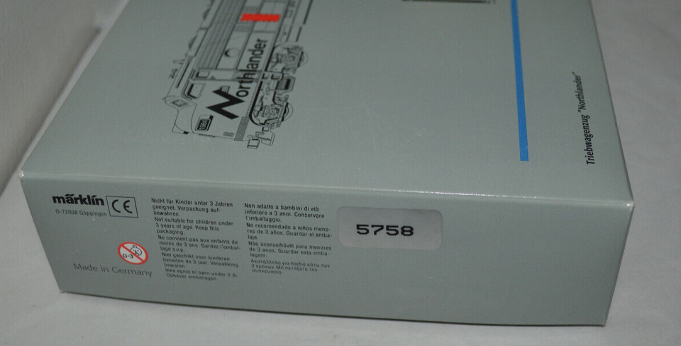 MARKLIN HO SCALE 37500 DIGITAL ONTARIO NORTHLANDER DIESEL ENGINE SET | eBay