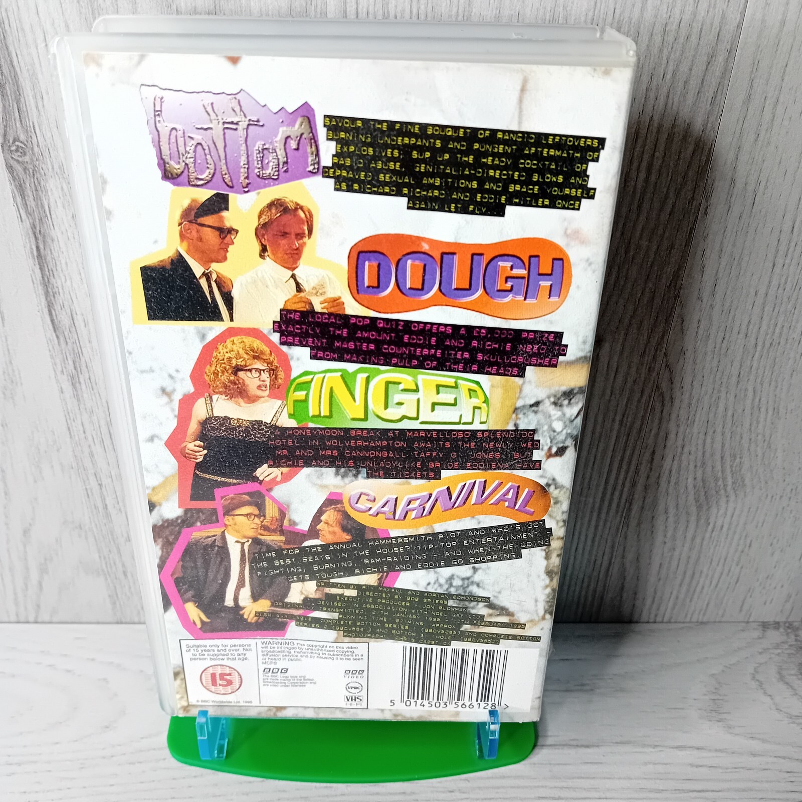 BOTTOM 3 DOUGH VHS TAPE - RARE RETRO MOVIE SERIES | eBay