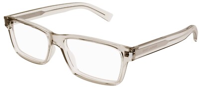 Saint Laurent SL 622 Beige Crystal (003) Eyeglasses | eBay