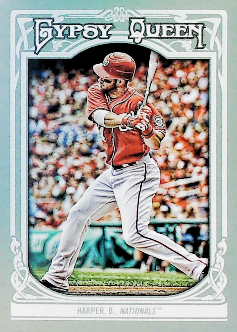 2013 Topps Gypsy Queen Bryce Harper #100 Washington Nationals | eBay