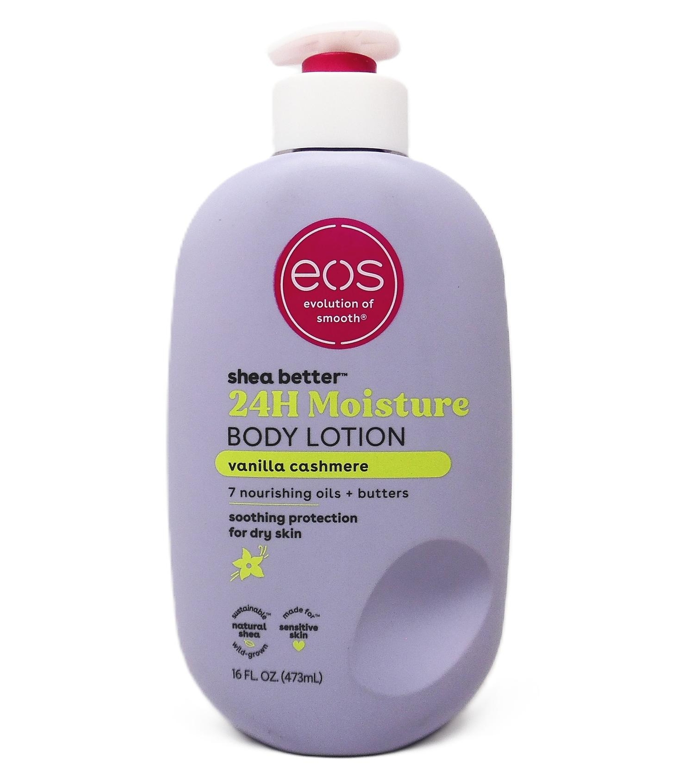 EOS Evolution of Smooth Shea 24H Moisture Body Lotion Vanilla Cashmere ...