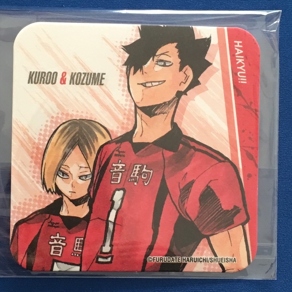 HAIKYUU - Paper ART Coaster - JF2018 Limited - Kenma Kuroo / Date ...
