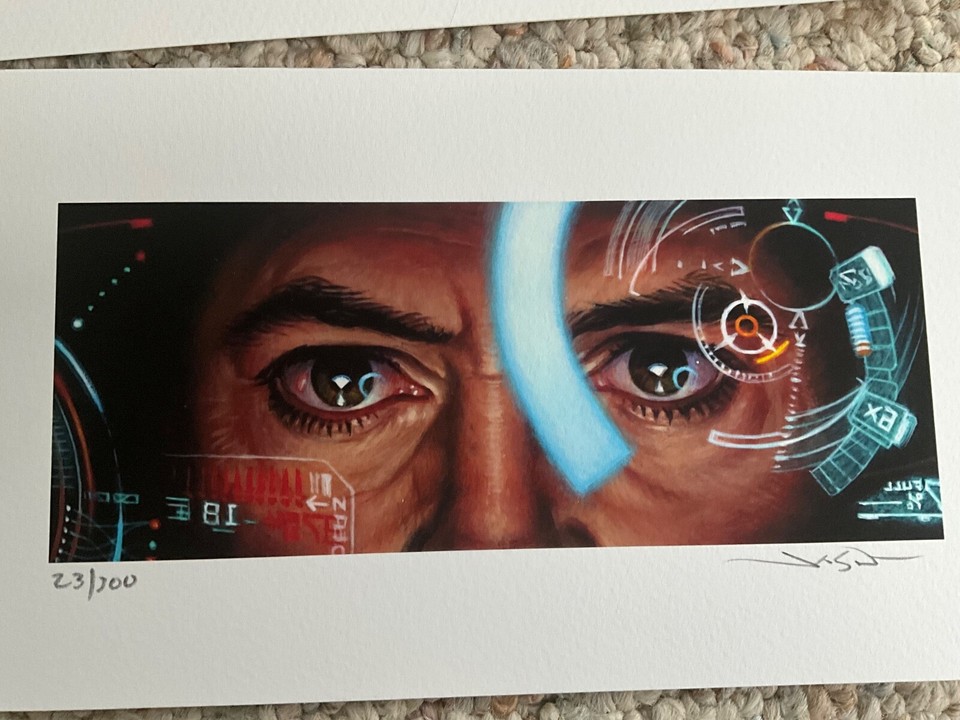 NYCC '21 Jason Edmiston HUD Tony Stark & Suitcase Armor EWAF Set ...