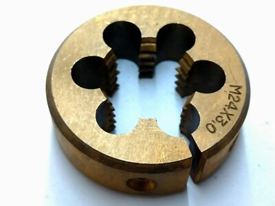 M24 x 3.0mm Die M24 - 3.0 Right Hand Threading tool 24mm Titanium ...