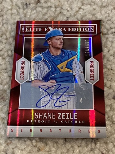 2014 Elite Extra Edition Prospects Signatures #61 Shane Zeile/599 | eBay