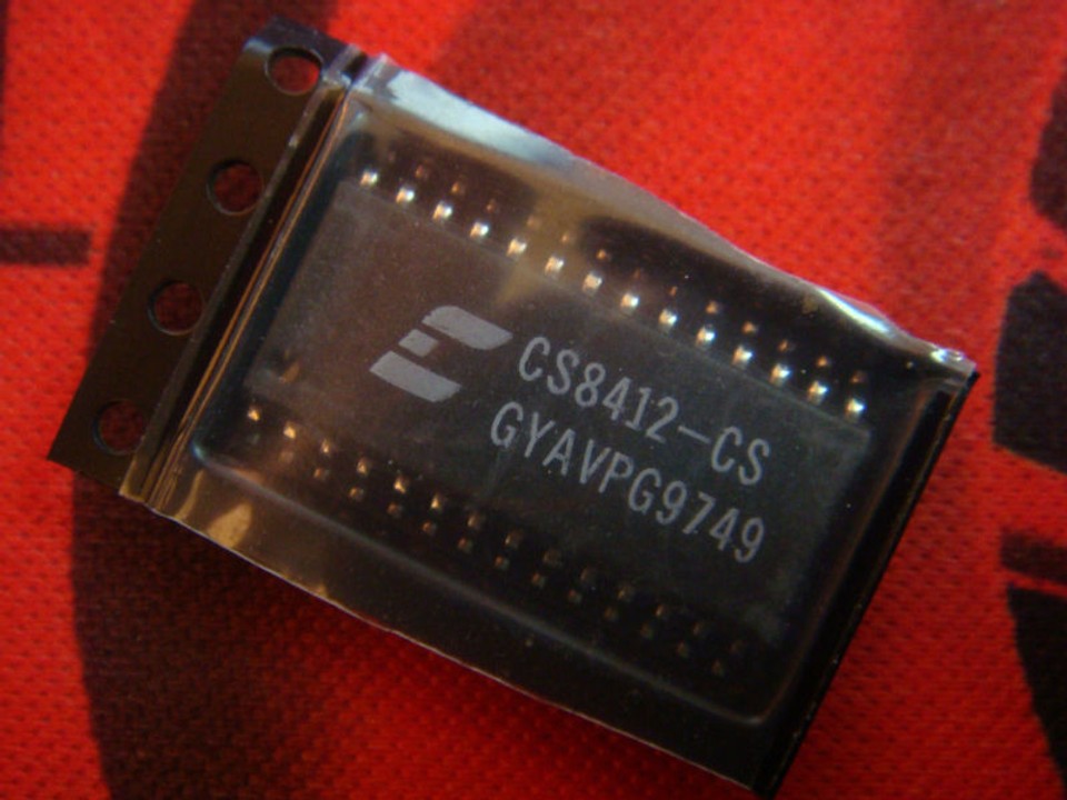 5PC CS8412-CS DIGITAL AUDIO INTER FACE RECEIVER IC | eBay