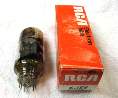RCA 6JE6C / 6LQ6 VINTAGE TUBE - EMISSION TESTS 110 ON 0-120 SCALE | eBay