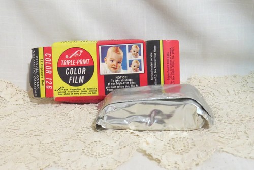 Vintage Triple Print Color Film Unopened 126 Format Made In USA | eBay