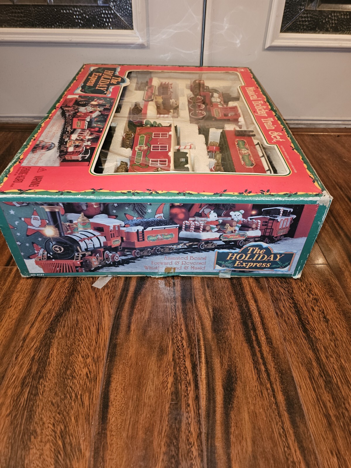 Vintage 1995 The Holiday Express Musical Train Set In Box-Complete ...