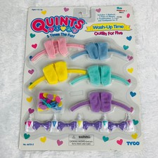 TYCO Quints Quintuplets 5 Tiny Baby Doll Set Vintage Toy 80s 90s for ...