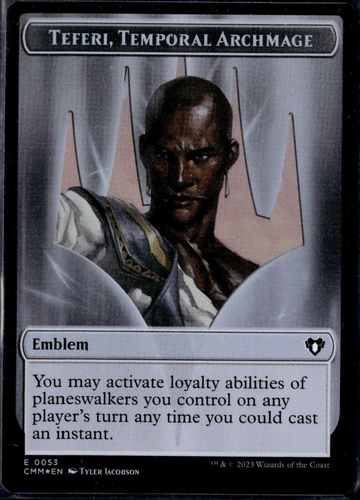 Teferri, Temporal Archmage / Servo Token Foil MTG Magic the Gathering ...