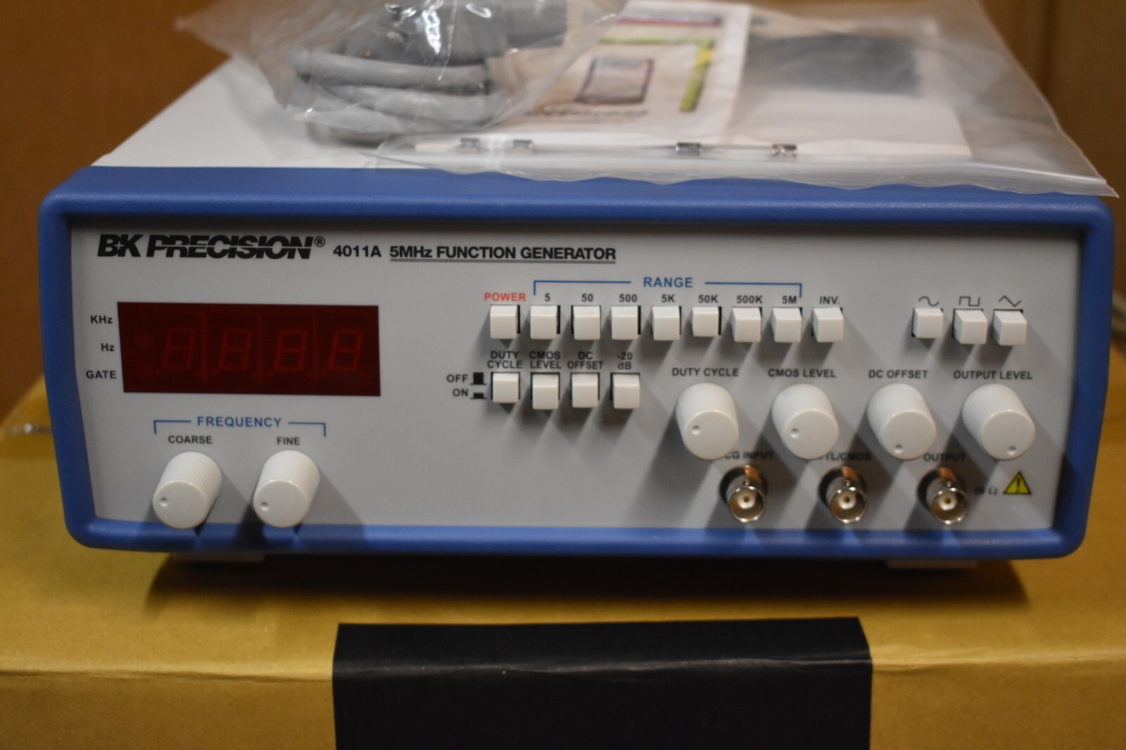 Bk Precision 4011A 5 MHz 4 Digits Function Generator for sale online | eBay