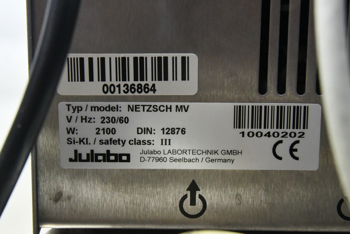 Julabo F25-MV Refrigerated/Heating Circulator for NETZSCH Thermal ...