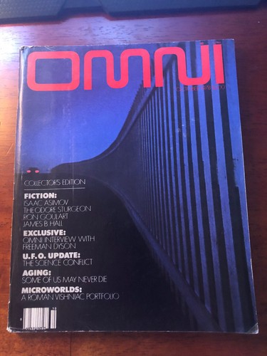 1978 OCTOBER OMNI MAGAZINE - PREMIER ISSUE | eBay