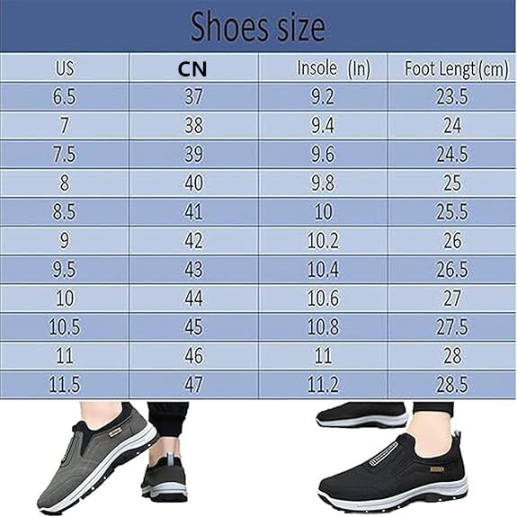 Dallader Men's Comfortable Waterproof Orthopedic Walking Shoes | eBay