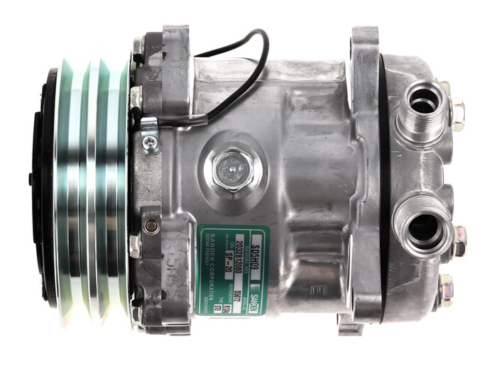 345-4547 A/C Compressor With Clutch 12V SD5H09 Fits Caterpillar 262D ...