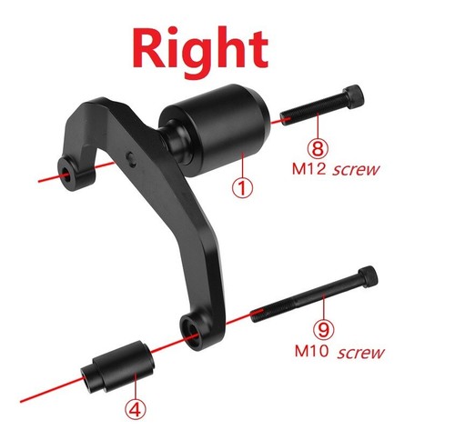 Motorcycle frame protection slider anti fall For Triumph Daytona 660 ...