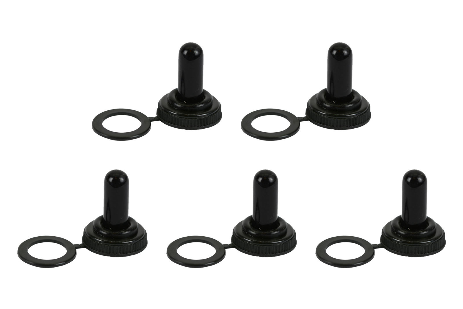5 pc TEMCo Silicone Rubber Boot Cap for Toggle Switch Waterproof M12x0 ...
