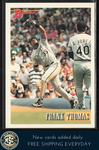 Frank Thomas 1993 Bowman #555 Chicago White Sox | eBay