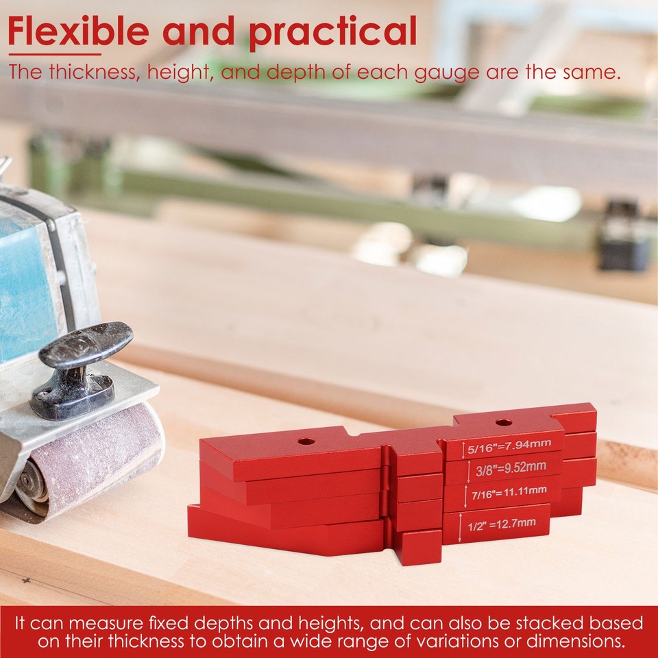 Angle Woodworking Set up Block Aluminum Alloy Stackable Router Table ...