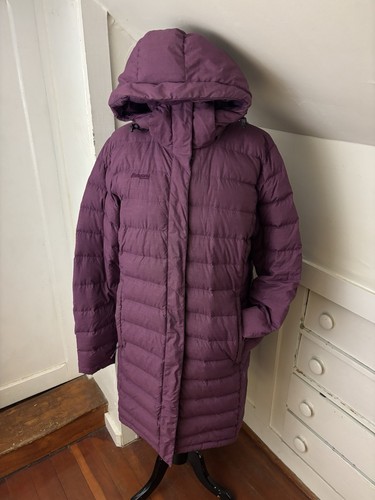 Bergen’s Of Norway W’s XL 12-14 Long Down Parka Jacket Coat Plum $300 ...