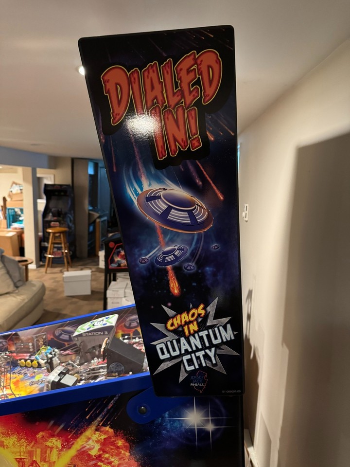 JERSEY JACK DIALED IN LE PINBALL MACHINE ARCADE GAME Home Use Only | eBay