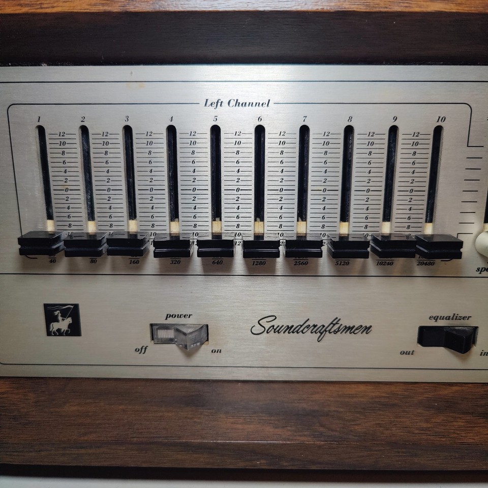 Soundcraftsmen 20-12A Audio Frequency Graphic Equalizer Vintage Rack ...