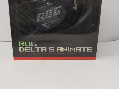Asus Rog Delta S Animate Gaming Headset | Customizable Anime Matrix Led ...