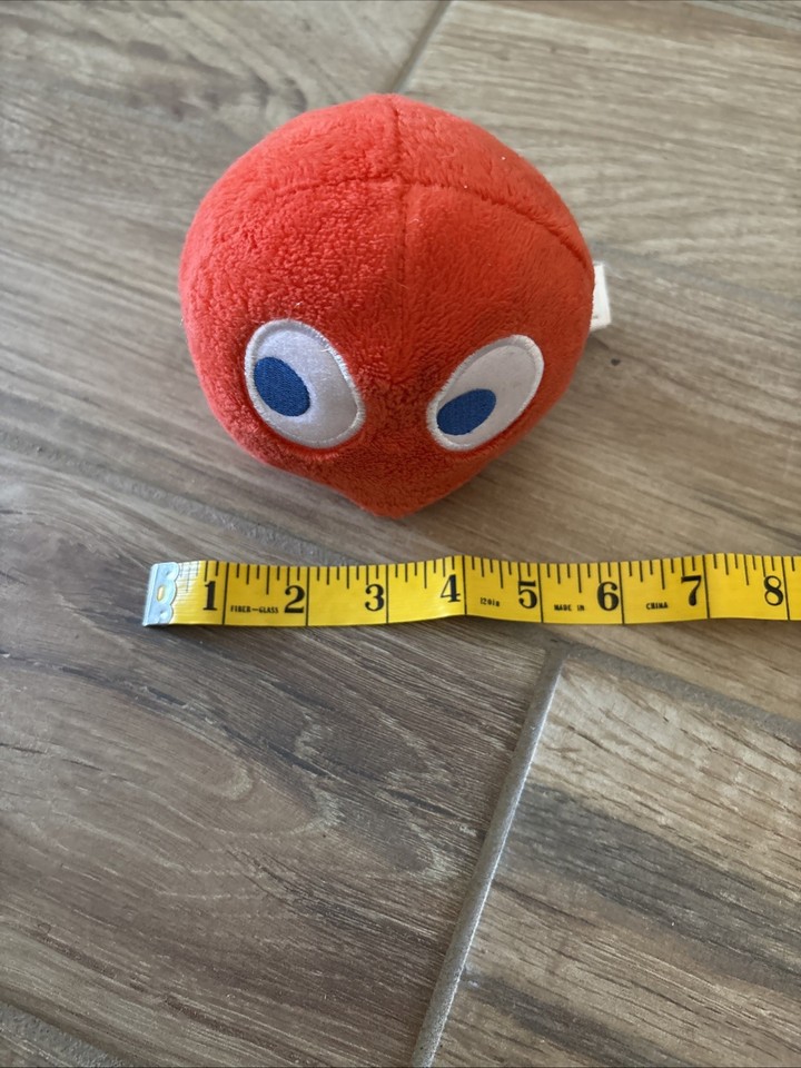 Pac Man - Ms. Pac-Man Red Ghost -Plush -Namco 5"x 5" -Toy Factory | eBay