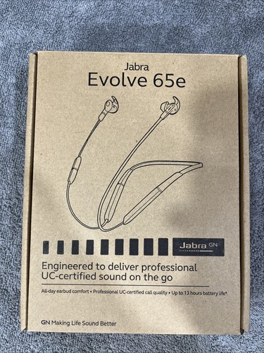 Jabra Evolve 65e MS & Link 370 Wireless Bluetooth Headphones | eBay