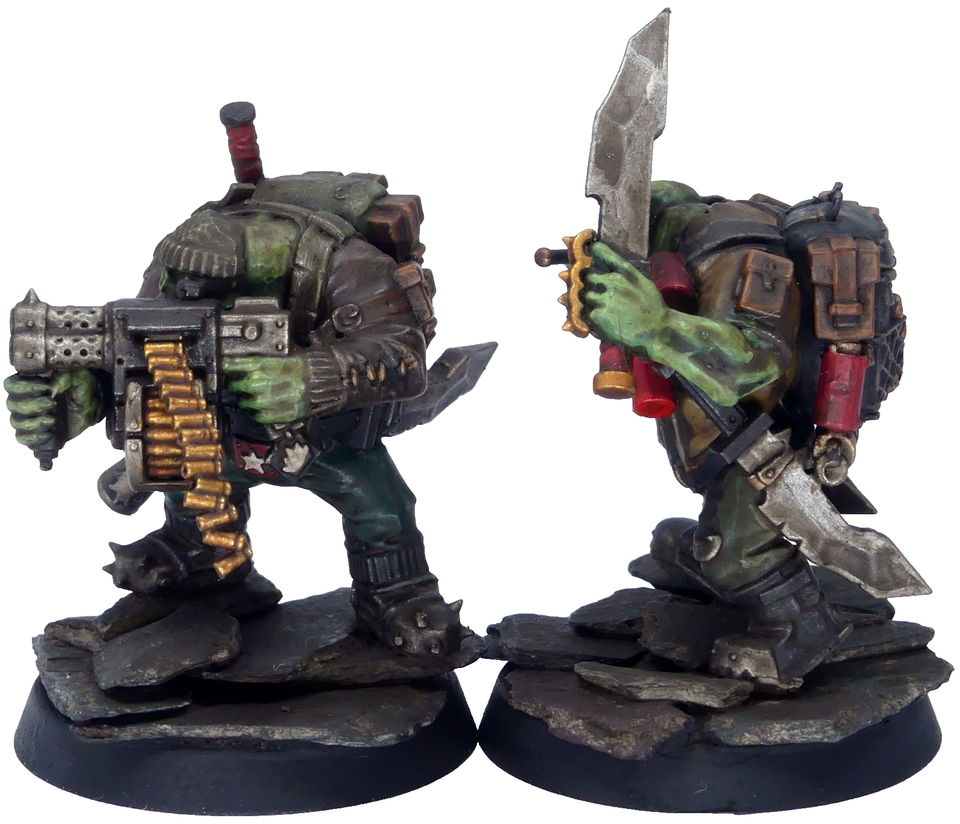 Warhammer 40k Orks Warhammer 40K Ork Kill Team Kommandos (12 Models) | eBay