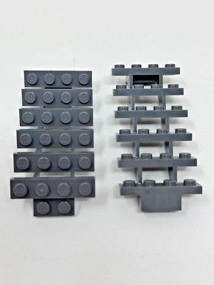 LEGO 30134 Stairs - 7x4x6 Straight - Grey Staircase | eBay