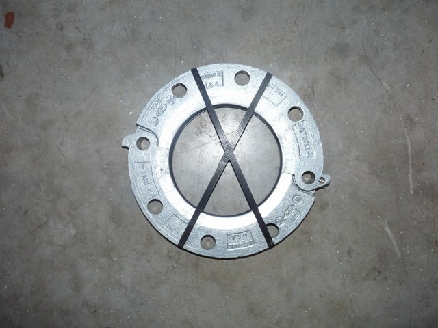 Victaulic Style 741 Vic-flange Galvanized Flange Adapter 6-741 6" for ...