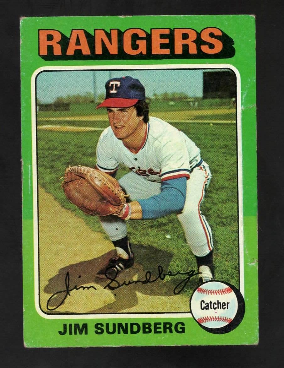 1975 Topps Jim Sundberg Texas Rangers #567 Very Good | eBay