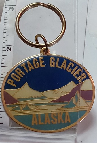(*Portage Glacier* Alaska Souvenir Keychain) - Key Ring Chain | eBay