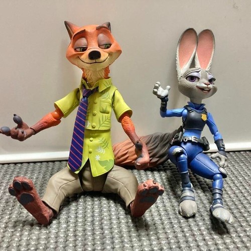 KAIYODO REVOLTECH Nick Wilde Judy Hopps Zootopia Movie Revo Action ...