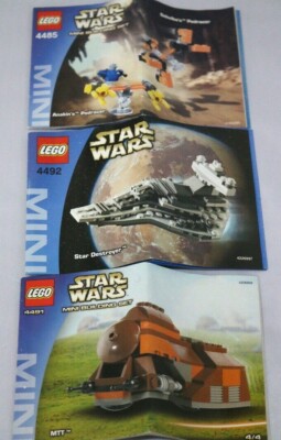 LEGO 4491 4492 AND LEGO 4485 BUILDING INSTRUCTION BOOK ONLY | eBay