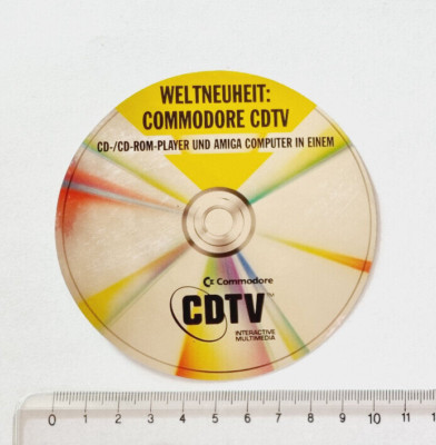 Cdtv Commodore Autocollant Timbre Autocollant Autocollants Vintage 80s ...