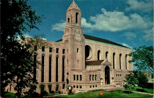 LOYOLA UNIVERSITY Cudahy Memorial Library CHICAGO, Illinois ILPostcard ...