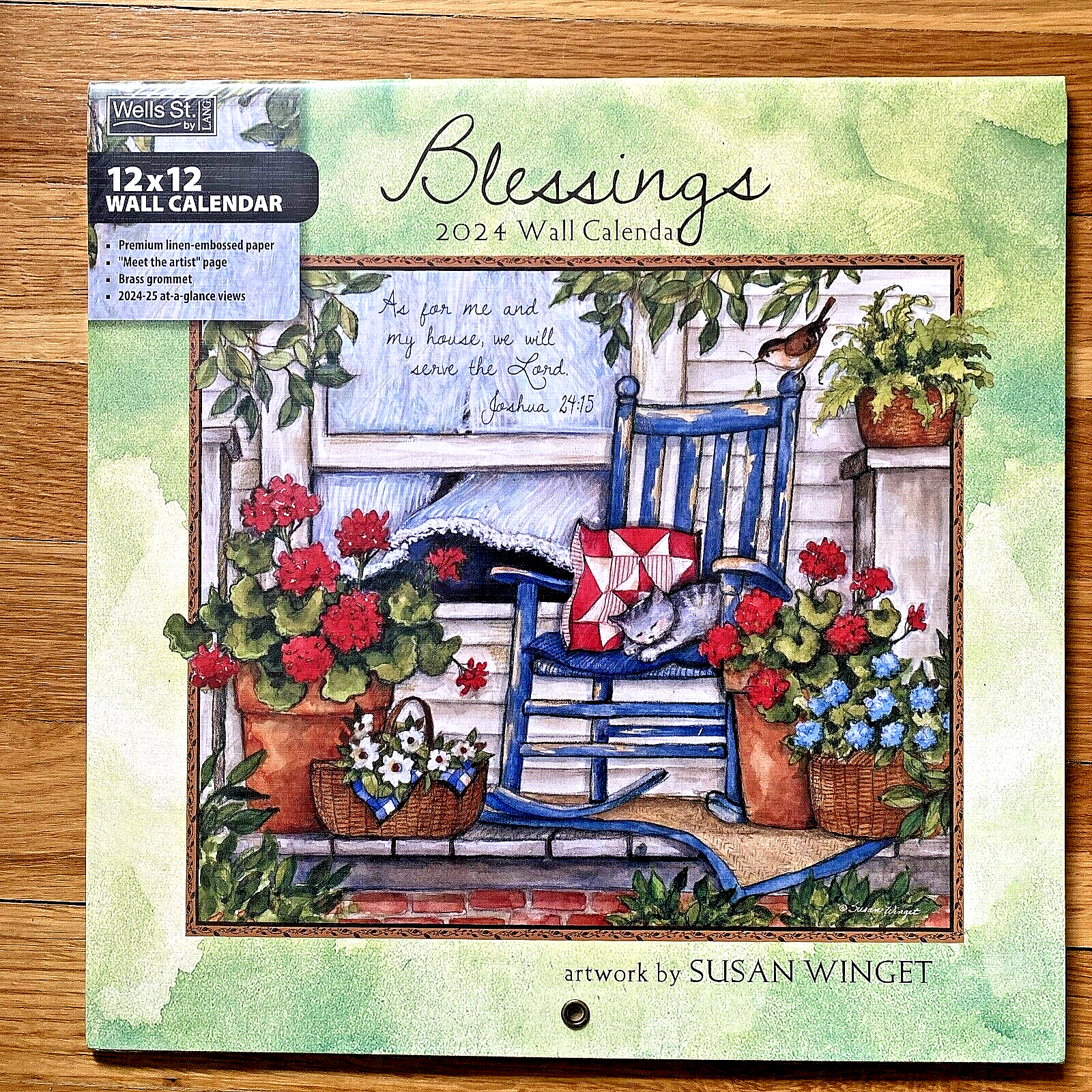 Susan Winget Wall Calendar 2024 Blessings The Lang Co Art Work Scrape ...