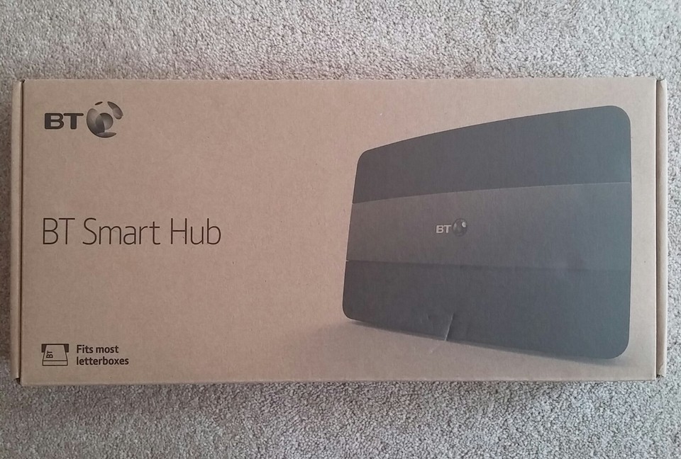 BT Smart Home Hub 6 Infinity Fibre Broadband Router Wireless Wi-Fi ...