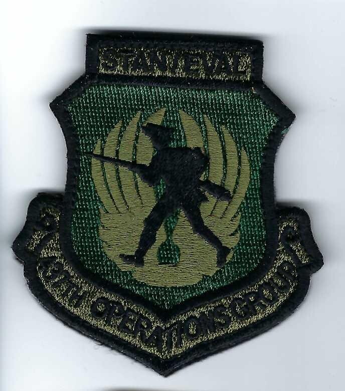 PATCH USAF 437TH OPERATIONS GROUP STAN/EVAL CHARLESTON AFB DB-4 | eBay